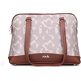 Buy ZOUK Women's Flomotif Office Essential Bag | Jute | Vegan Leather ...