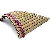 Panpipes, rondador, curved 13 pipes, fair trade : Amazon.co.uk: Musical ...