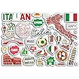 A5 Sticker Sheet Italian Vinyl Stickers - Italy Italian School Book ...