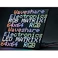 RGB Full Color LED Matrix Panel 64x64 Pixels, 4096 Individual RGB LEDs ...