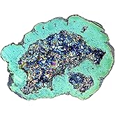 Shanxing 40mm Titanium Coated Natural Agate Geode Crystal Sphere Ball ...