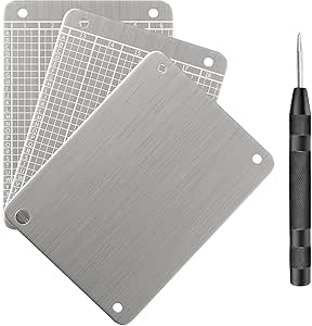 Steel Wallet Crypto, Bitcoin Wallet Cryptocurrency Wallet for Hardware ...