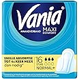 Vania Serviettes Hygiéniques, Maxi Confort, Normal+, 16 Serviettes ...
