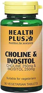 Health Plus Choline & Inositol Vitamin B Supplement - 90 Tablets ...