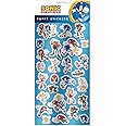 Sonic Stickers Sheet | Sonic The Hedgehog | 27 Puffy Stickers | Party ...