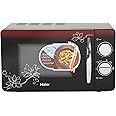 Haier 20 L Solo Microwave Oven (HIL2001MFPH, Black) : Amazon.in: Home ...