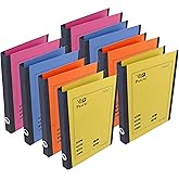 SNDIA 6 Pack Spring Files File A4 Size Paper Cobra File Document Holder ...