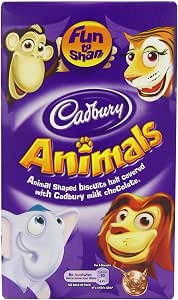 Cadbury Animals Shape Biscuits 200 g (Pack of 6) : Amazon.co.uk: Grocery