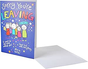 Traditional Large Card Leaving - 12 x 9 inches - Piccadilly Greetings ...