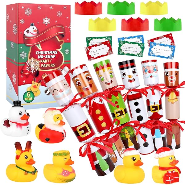 Rubber Duck Christmas Crackers