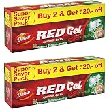 Buy Dabur Red Gel Ayurvedic Toothpaste - 150g | Reduction in Bad Breath ...