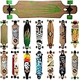 MAXOfit® Deluxe Cruiser Longboard Jusqu à 107cm (Bamboo Race No.4 ...