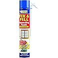 Everbuild Fix and Fill Quick Setting Expanding Foam, 750 ml, Beige ...