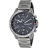 Tommy Hilfiger men's Navy Dial Blue Silicone Watch - 1791721: Buy ...