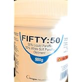 Aacu KreaMoint 50:50 Ointment Liquid Paraffin 50% in White Soft ...