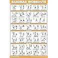 QUICKFIT Sandbag Exercise Workout Poster - LAMINATED - Sand Bag ...