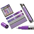 Acrylic Paint Pens 22 Purple Tones Assorted Pro Colour Series Markers ...