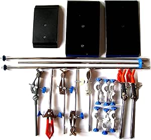 Großes Laborstativ SET Stativmaterial Labor 19-teilig - Stativmaterial ...