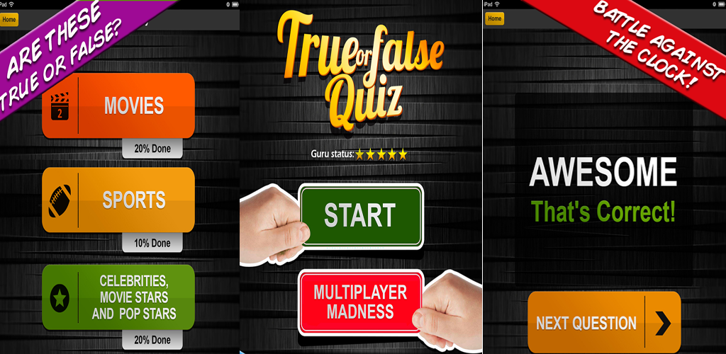 True or False Quiz Fun Game: Amazon.co.uk: Appstore for Android