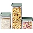 Mepal Food Storage Containers 3-Piece Set - Storage Boxes with Lids ...