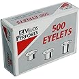 Rexel Natural Brass Finish Eyelets, For up to 30 Sheets, 4.7 mm ...