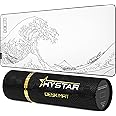 Hystar Gaming Mouse Pad, Soft Textured Cloth Surface, Water Resistant ...