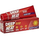 Deep Heat Heat Rub, For Muscular & Rheumatic Aches, Pain and Stiffness ...