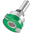 Trend CraftPro Two Flute Intumescent Recessing Router Cutter Bit, 1/2 ...