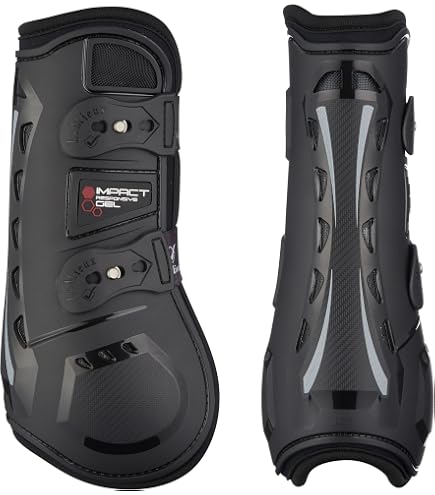 Front Hind Leg Protective Horse Gear Horse Splint Boots Set Of 4 ...