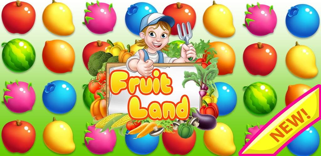 Fruit Land - fruits and vegetables match 3 puzzle Free games: Amazon.co ...