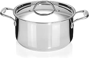 Amazon.de: Profi Edelstahl- Topf 20 cm Fleisch- Suppen- Koch- Topf ...