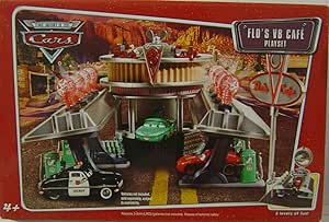 Disney Pixar CARS - Flo's V8 Cafe - Playset: Amazon.co.uk: Toys & Games