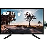 EMtronics 24" Inch 720p 12 Volt TV, HDMI, USB PVR and Satellite Tuner ...