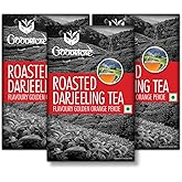 GOODRICKE Roasted Darjeeling Tea - 250 gm | 100% Pure & Original Long Leaf | Flavoury Golden ...