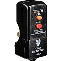Masterplug ARCDKG-MP Single Socket RCD Safety Adaptor, 112 x 72.3 x 50. ...