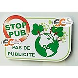 Sticker Autocollant " Pas de Publicité - Stop Pub ": Amazon.fr: Bricolage