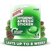 Harpic Hygienic Fresh Sticker Adhesive Toilet Block, Floral, Pack 1 x 4 ...