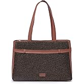 ZOUK Multicolor Abstract Printed Handmade Vegan Leather Women's Office ...