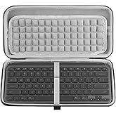 GEEKRIA 75% Keyboard Case, Hard Shell Travel Carrying Bag for 84 Key ...