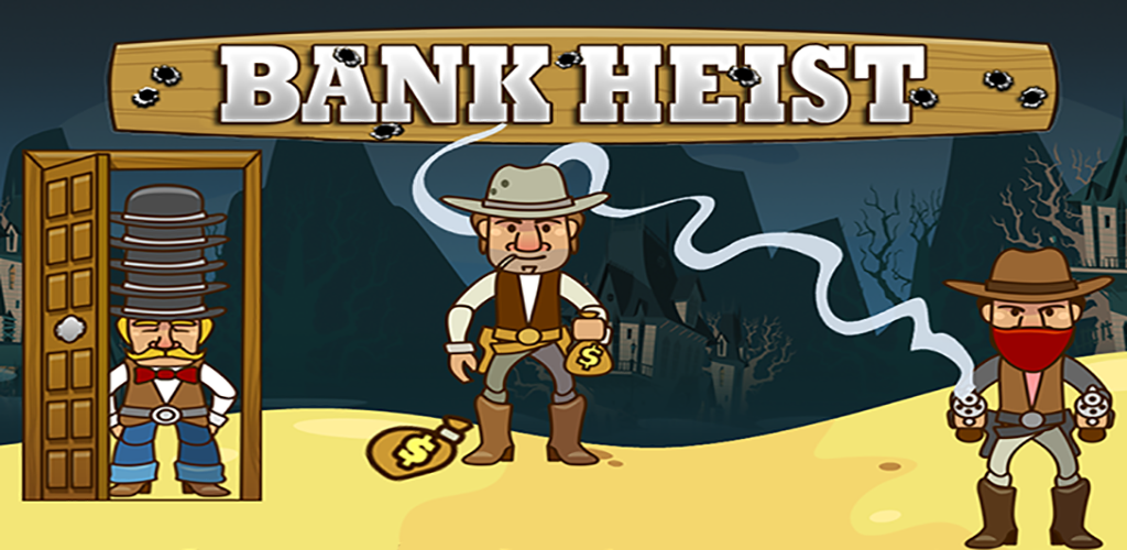 The Bank Heist - Very Addictive Western Shoot'em Up Game : Amazon.co.uk ...