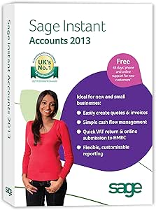 Sage Instant Accounts 2013 (PC) : Amazon.co.uk: Software