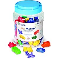 Engins à compter Mini Motors de Learning Resources (jeu de 72) : Amazon ...