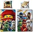 'Flannel Children's Reversible Bedding Lego Ninjago "Movie Battle New ...