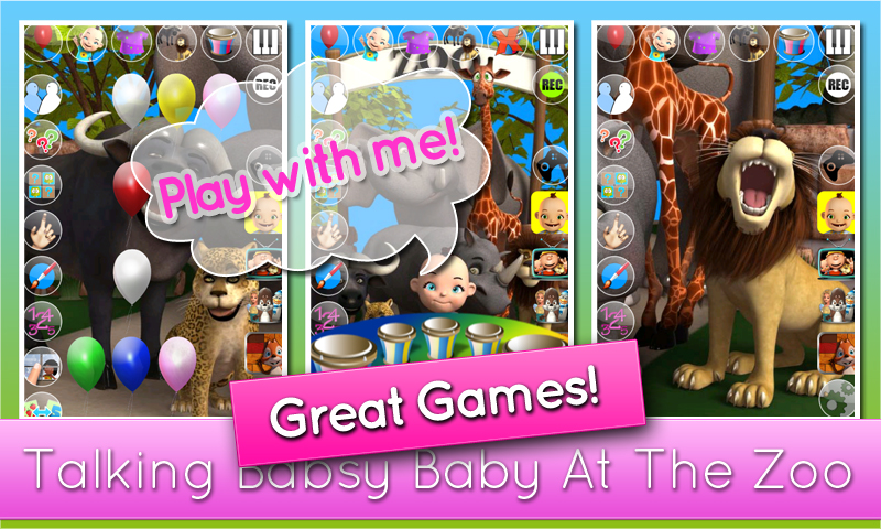 Talking Babsy Baby At The Zoo (Free): Amazon.co.uk: Appstore for Android