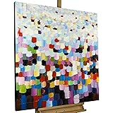 KunstLoft® Acryl Gemälde 'Mirage' 120x60cm | original handgemalte Leinwand Bilder XXL | Abstrakt ...