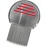 Buy Nit Free Terminator Lice Comb, Professional Stainless Steel Louse ...