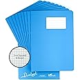 Durabook A4 7mm Squared & Margin Light Blue Exercise Books, Pack of 10 ...