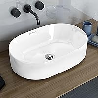 Plantex Platinum Ceramic Wash Basin/Basin for Bathroom/Tabletop Wash ...