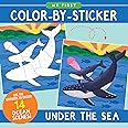 My First Color-By-Sticker Book - Under the Sea: Amazon.co.uk: T. Levy ...