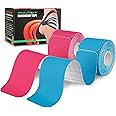 PHYTOP Kinesiology Tape (40 Strips, 25 cm x 5 cm) | Latex Free Kinesiotape for Sports ...